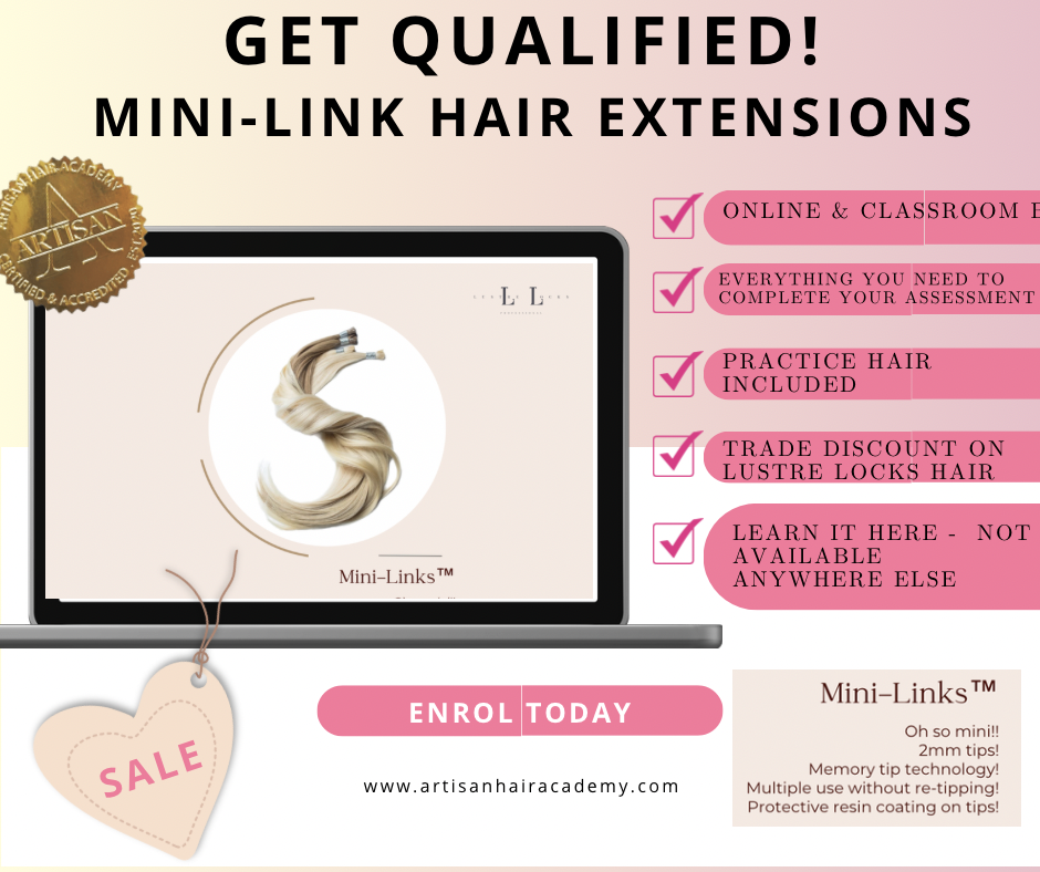 Mini-Links™ - Hair Extension Training by LUSTRE LOCKS ® - Artisan Hair ...